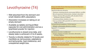 Thyroid & antithyroid drugs | PPT