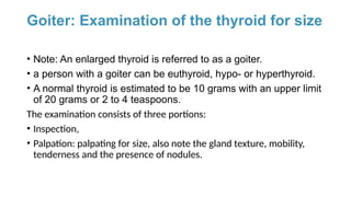 THYROID ASSESSMENT for nursing students .pptx