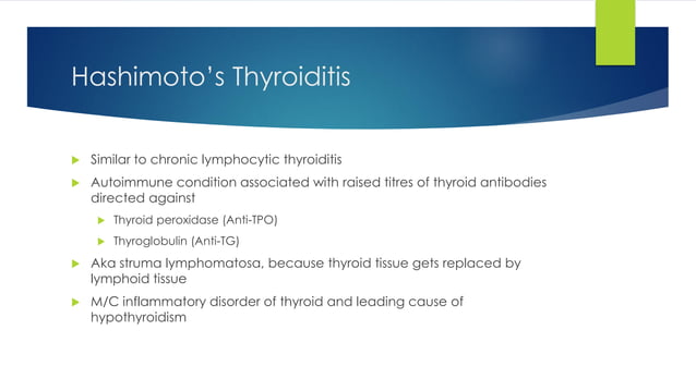 Thyroid basics and benign diseases | PPT