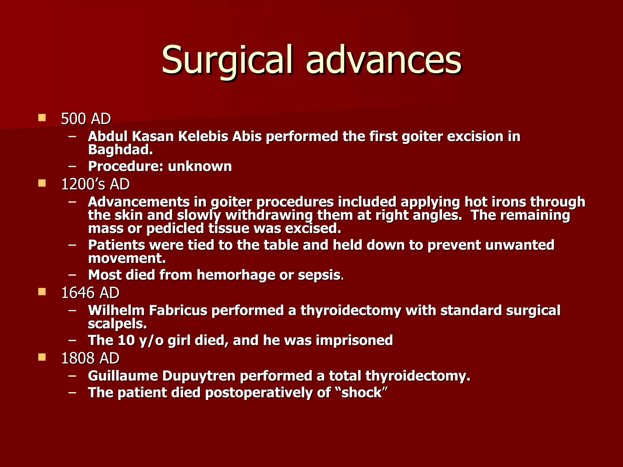 Thyroid Benign Slides Ppt Thyroid Disorders Endocrine And
