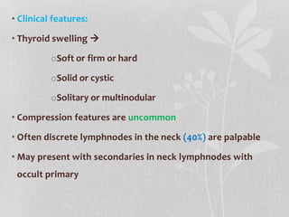 Thyroid ca | PPTX