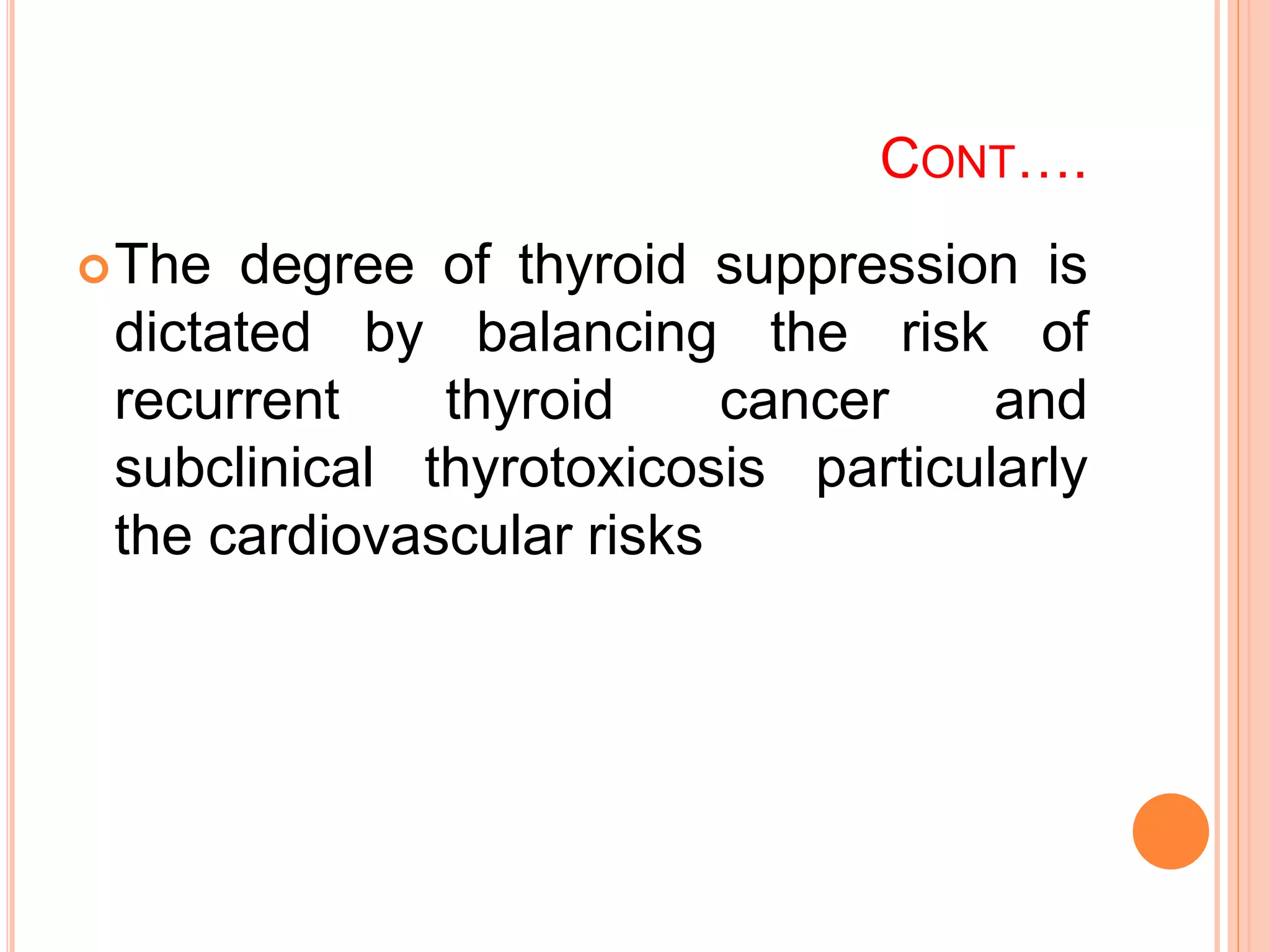 Thyroid cancer | PPTX