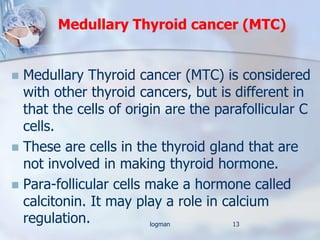 Thyroid cancer | PPTX