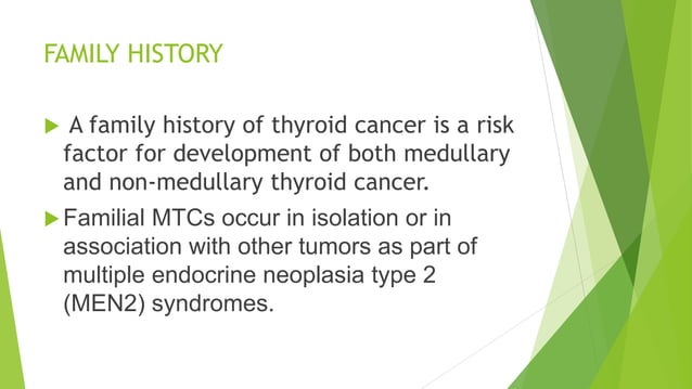 Thyroid cancer etiology 2 | PPTX | Thyroid Disorders | Endocrine and ...