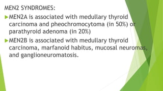 Thyroid cancer etiology 2 | PPTX | Thyroid Disorders | Endocrine and ...