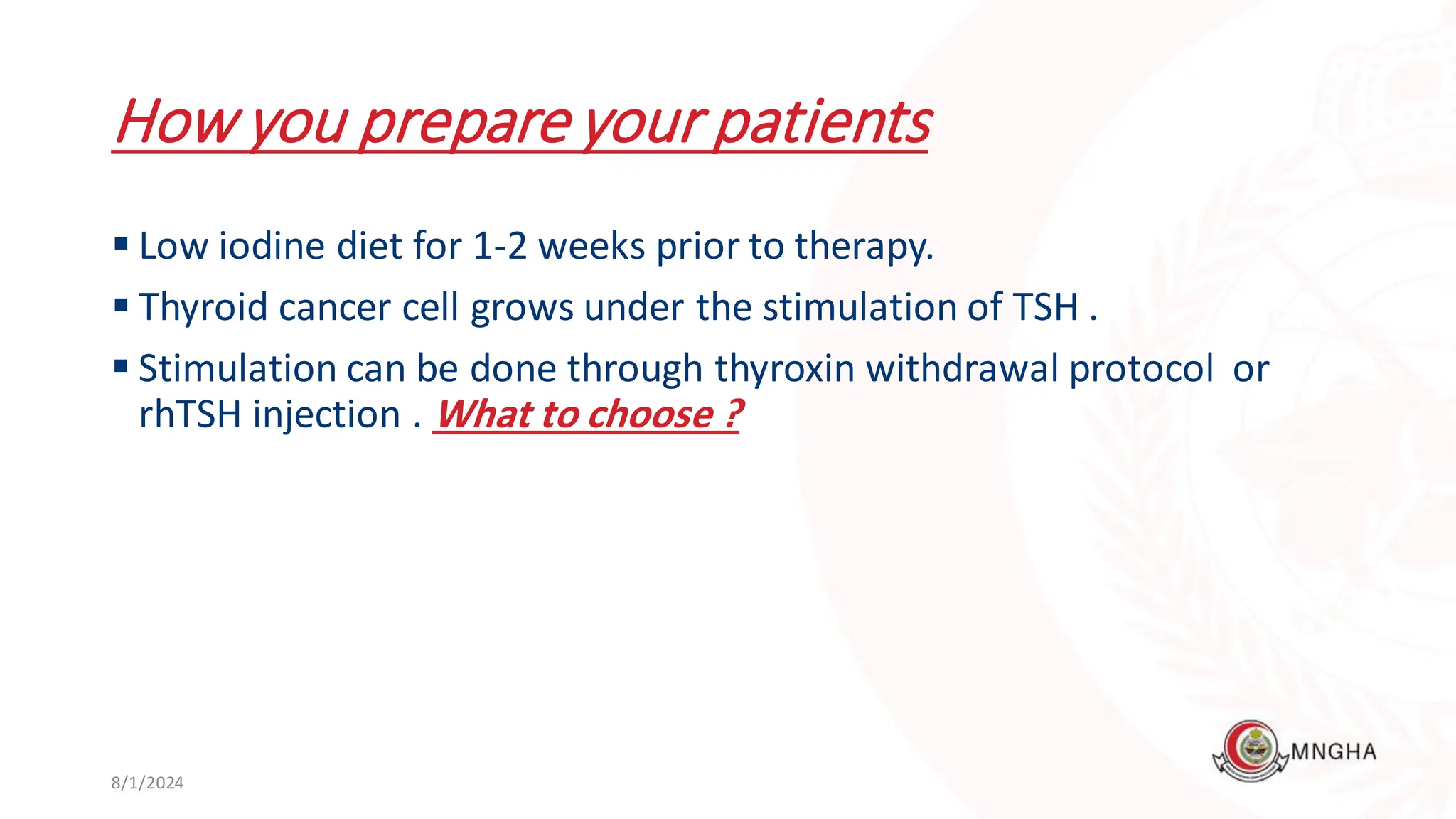 Thyroid cancer Lecture and radioactive iodine Therapy | PDF