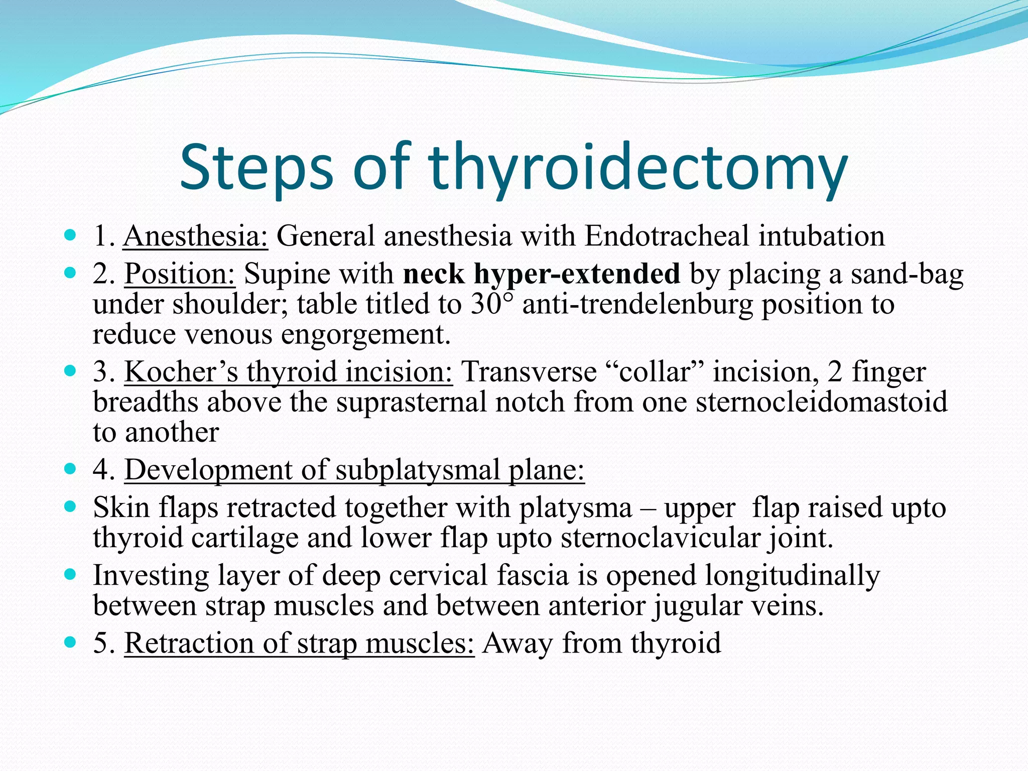 Thyroid cancer approach | PPTX