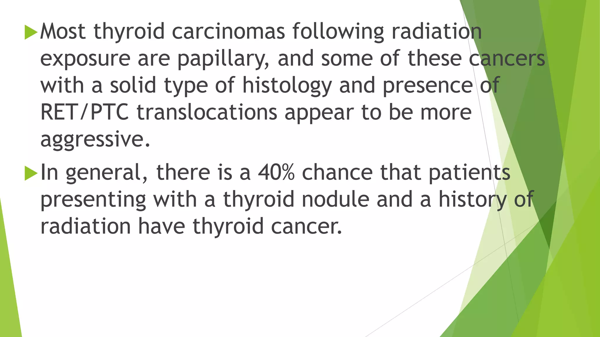 Thyroid carcinoma etiology | PPTX
