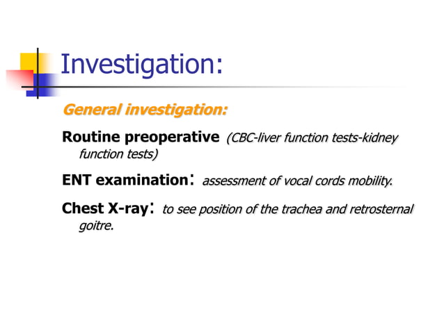 Thyroid case sheet | PPT