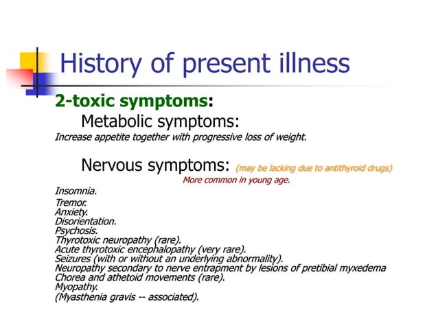 Thyroid Case Sheet Ppt