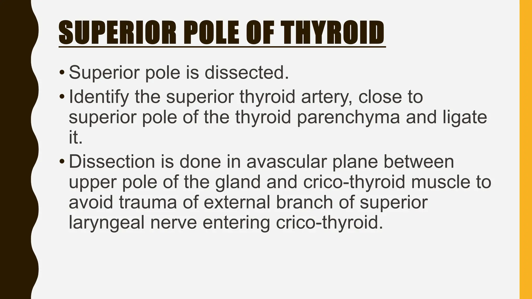 THYROID investigations and surgeries ppt | PPTX