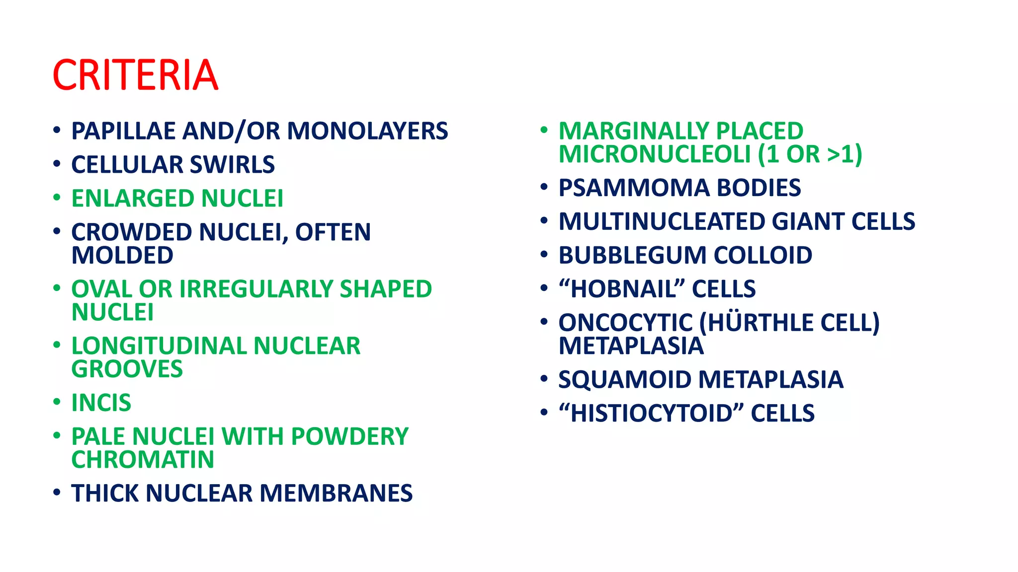 Papillary Carcinoma thyroid cytology.pptx