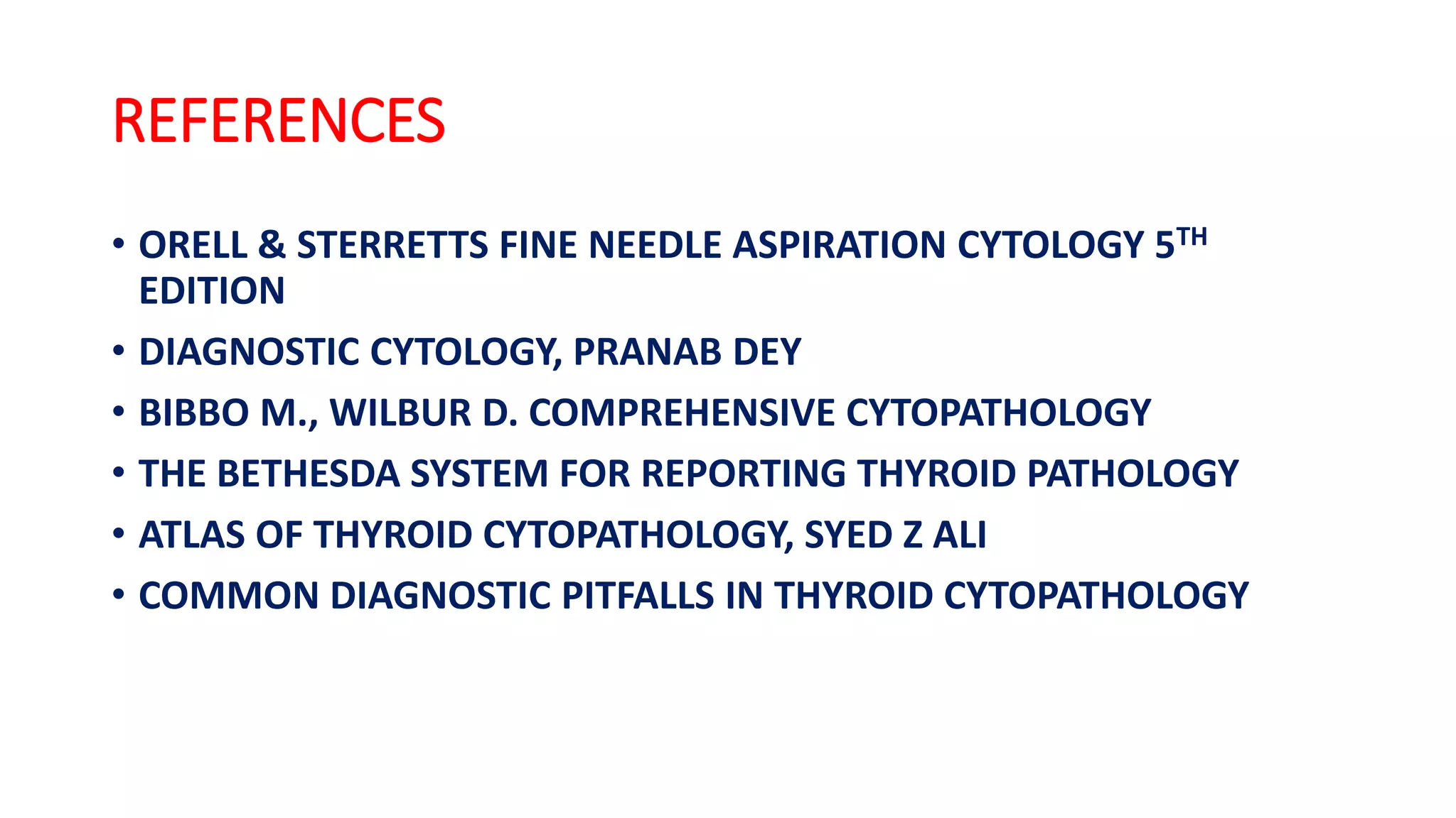Papillary Carcinoma thyroid cytology.pptx