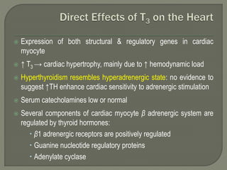 Thyroid disease and the Heart | PPSX