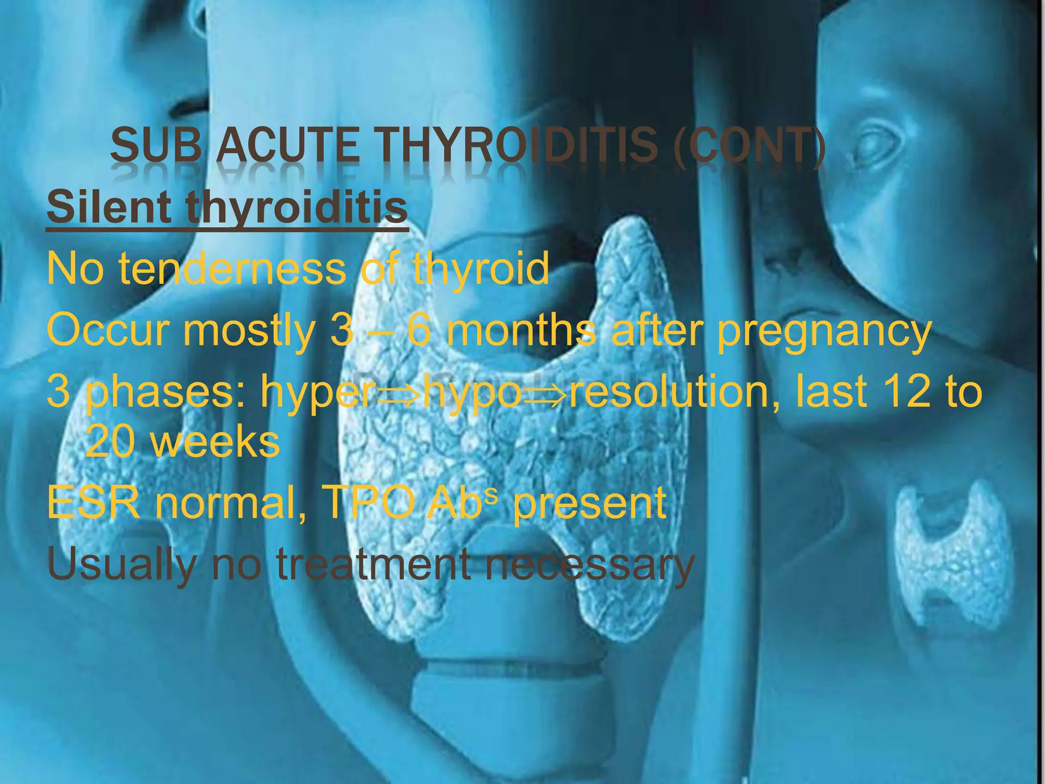 Thyroid disease | PPTX
