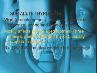 Thyroid disease | PPTX