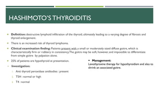 Thyroid disease, hypo & hyper thyrodisim | PPT