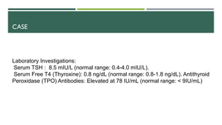 Thyroid disease, hypo & hyper thyrodisim | PPT