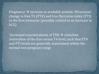 Thyroid disease and pregnancy ppt | PPTX
