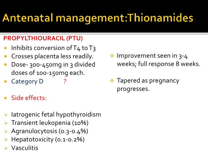 Thyroid disease in pregnancy