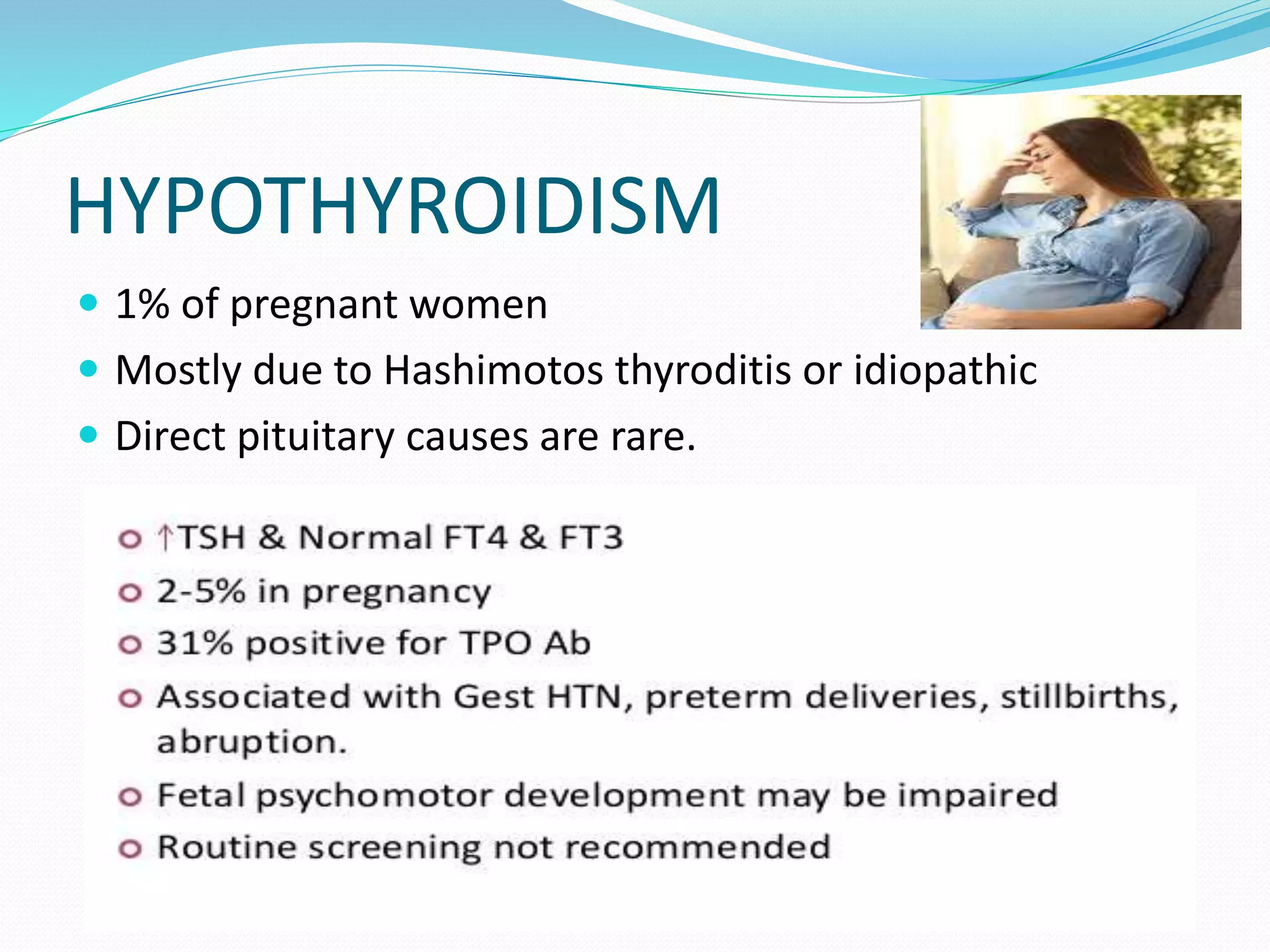 Thyroid disease in pregnancy | PPTX