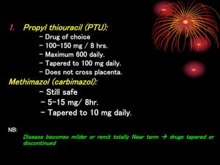 Thyroid disease in pregnancy lecture.ppt