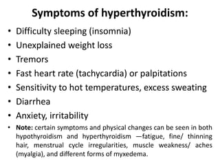 Thyroid diseases | PPTX