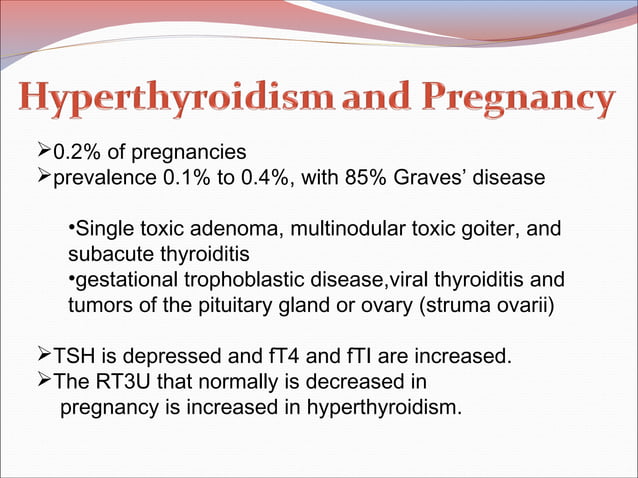 Thyroid diseases in pregnancy | PPT | Thyroid Disorders | Endocrine and Metabolic Diseases