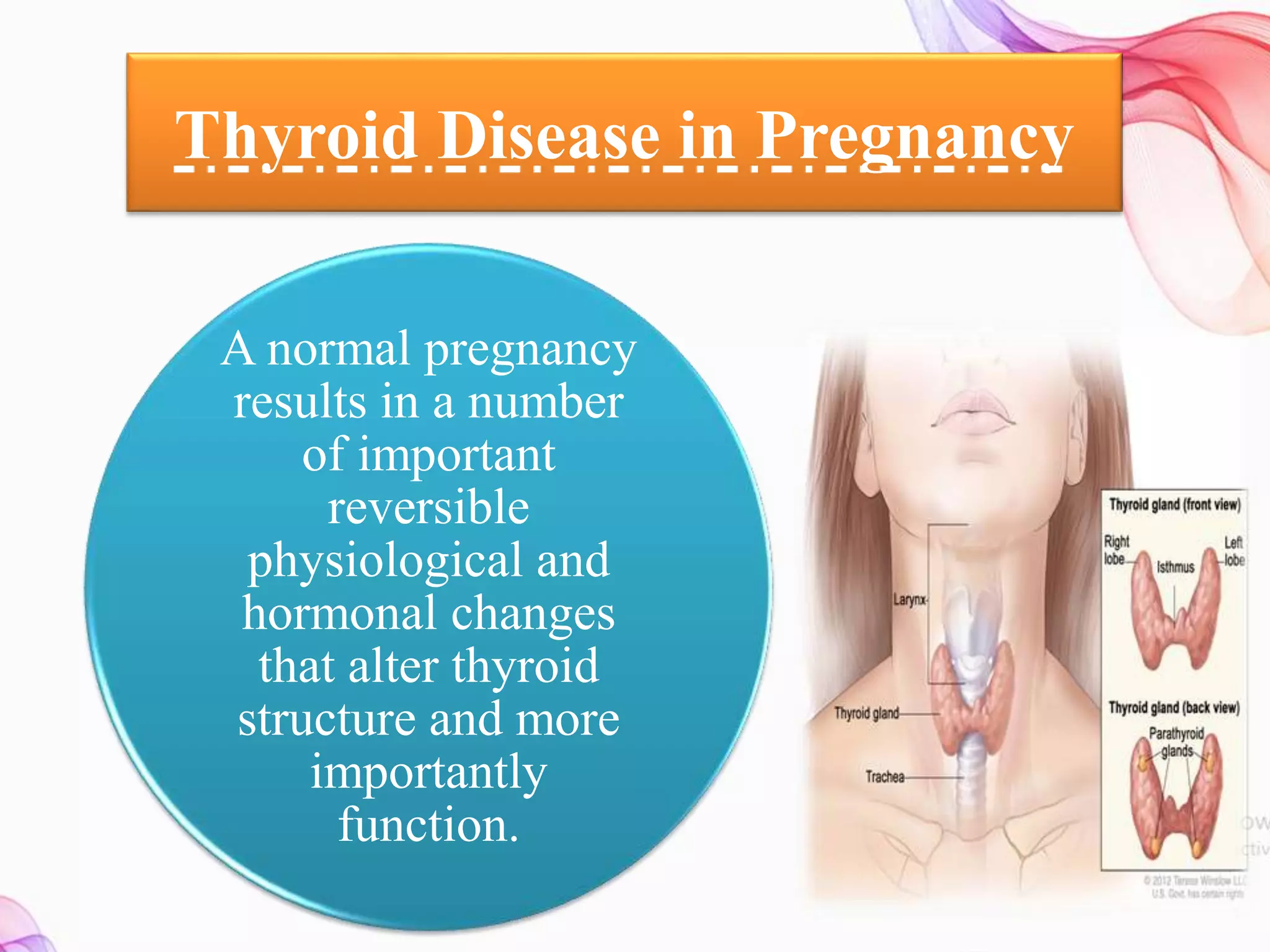 Thyroid diseases in pregnancy PPT | PPTX