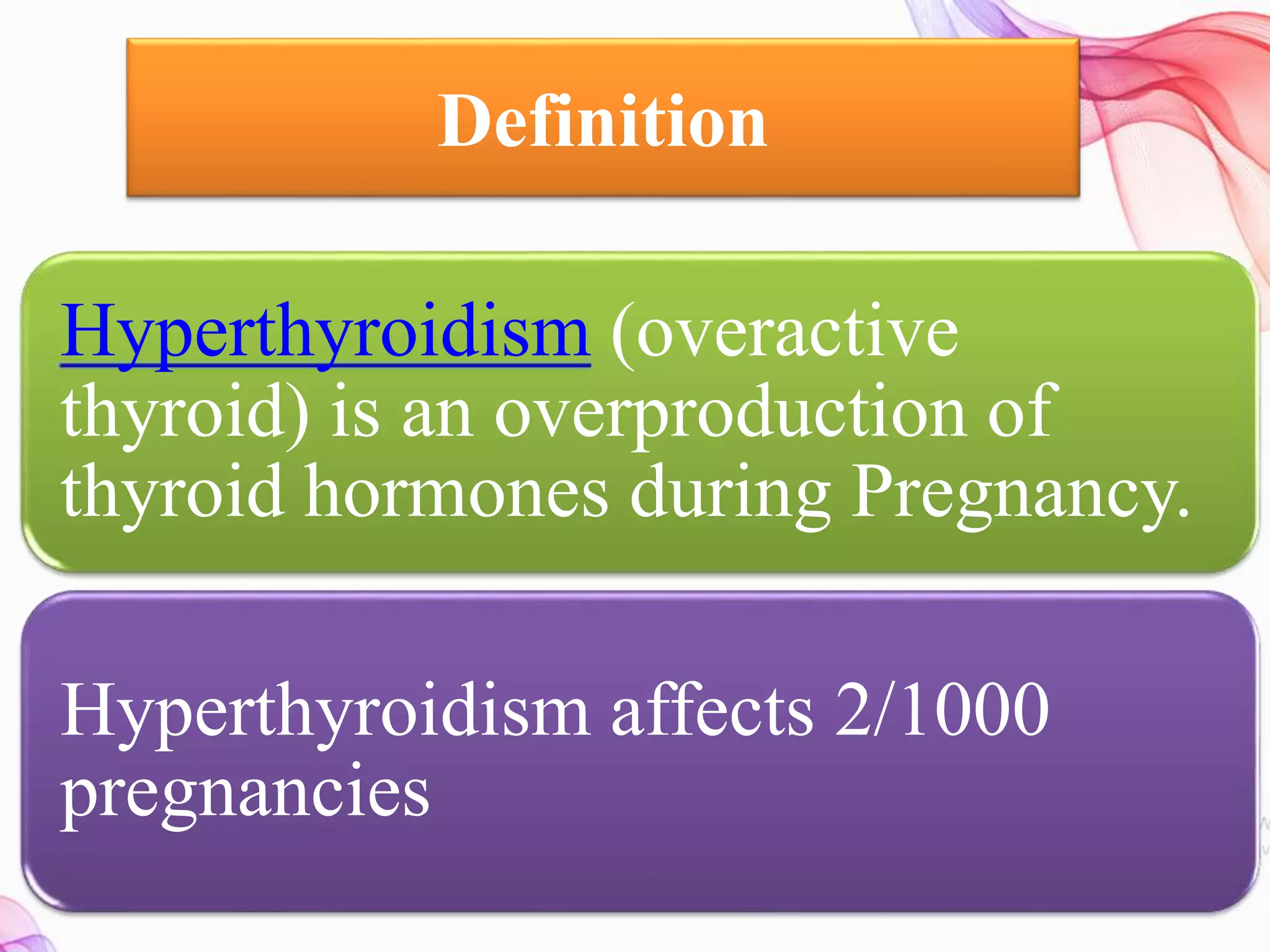 Thyroid diseases in pregnancy PPT | PPTX