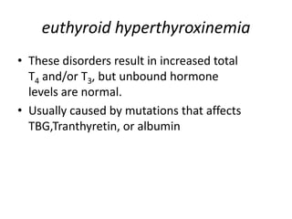 Thyroid disorders | PPTX