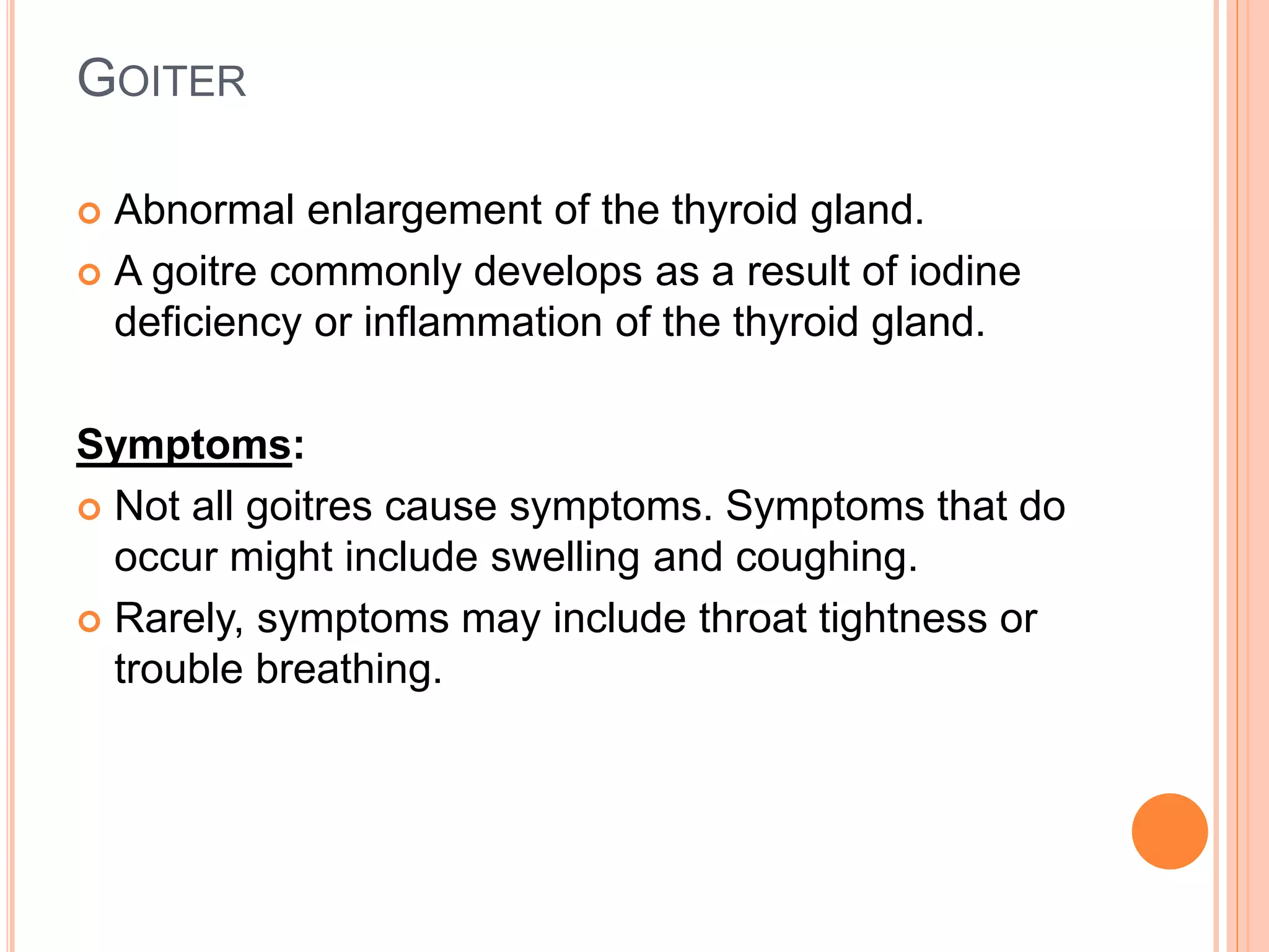 Thyroid disorders | PPTX
