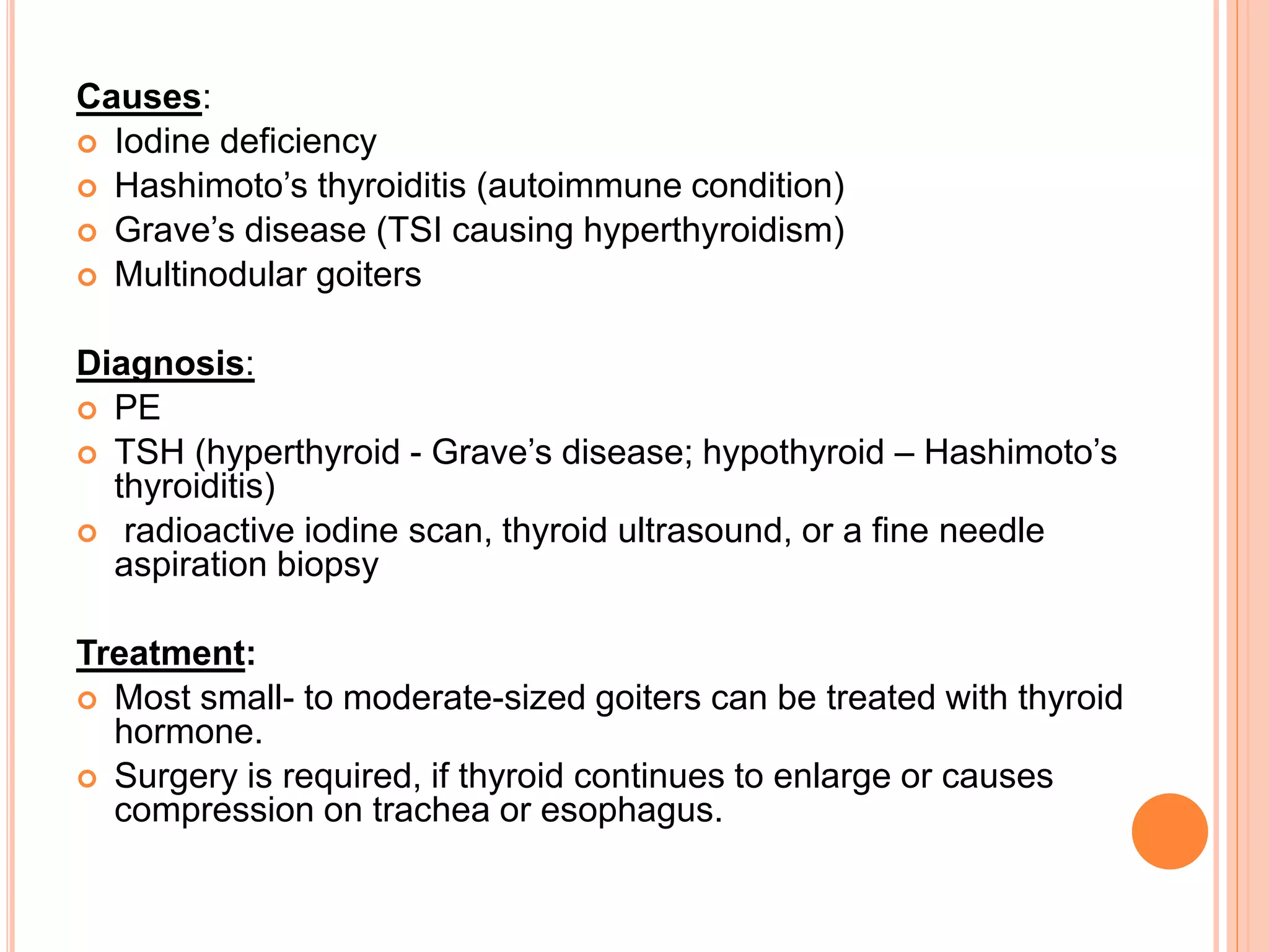Thyroid disorders | PPTX