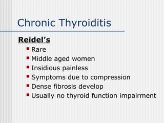 Thyroid disorders/diseases, a medical lecture.ppt