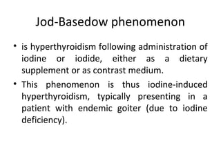 Thyroid disorders Part 1 PPT