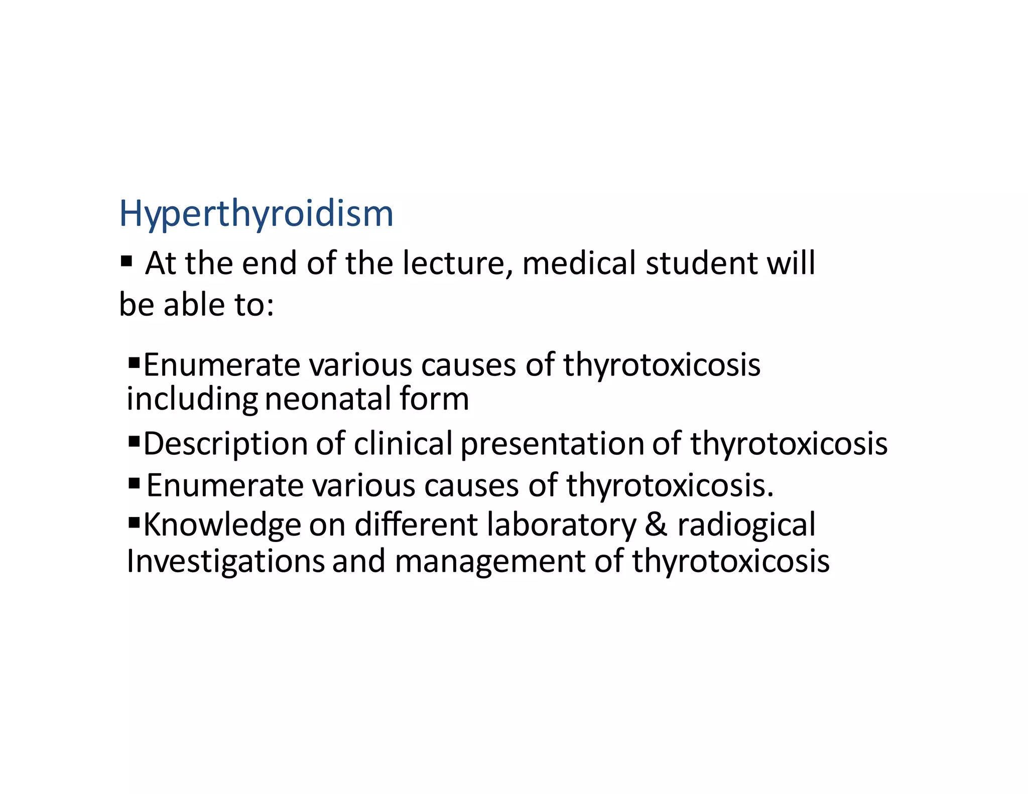 Thyroid disorders in children | PDF