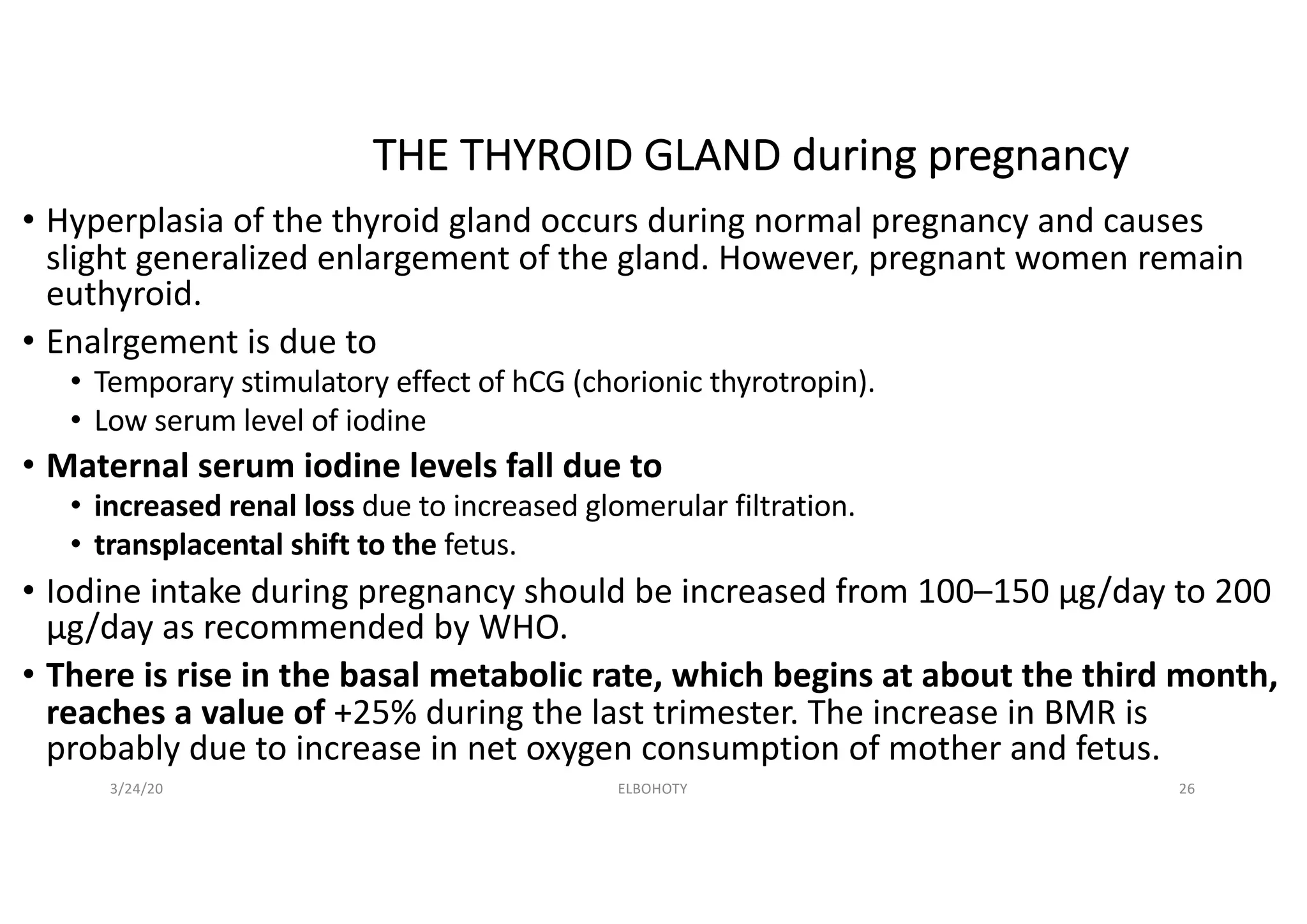 Thyroid disorders in pregnancy | PDF