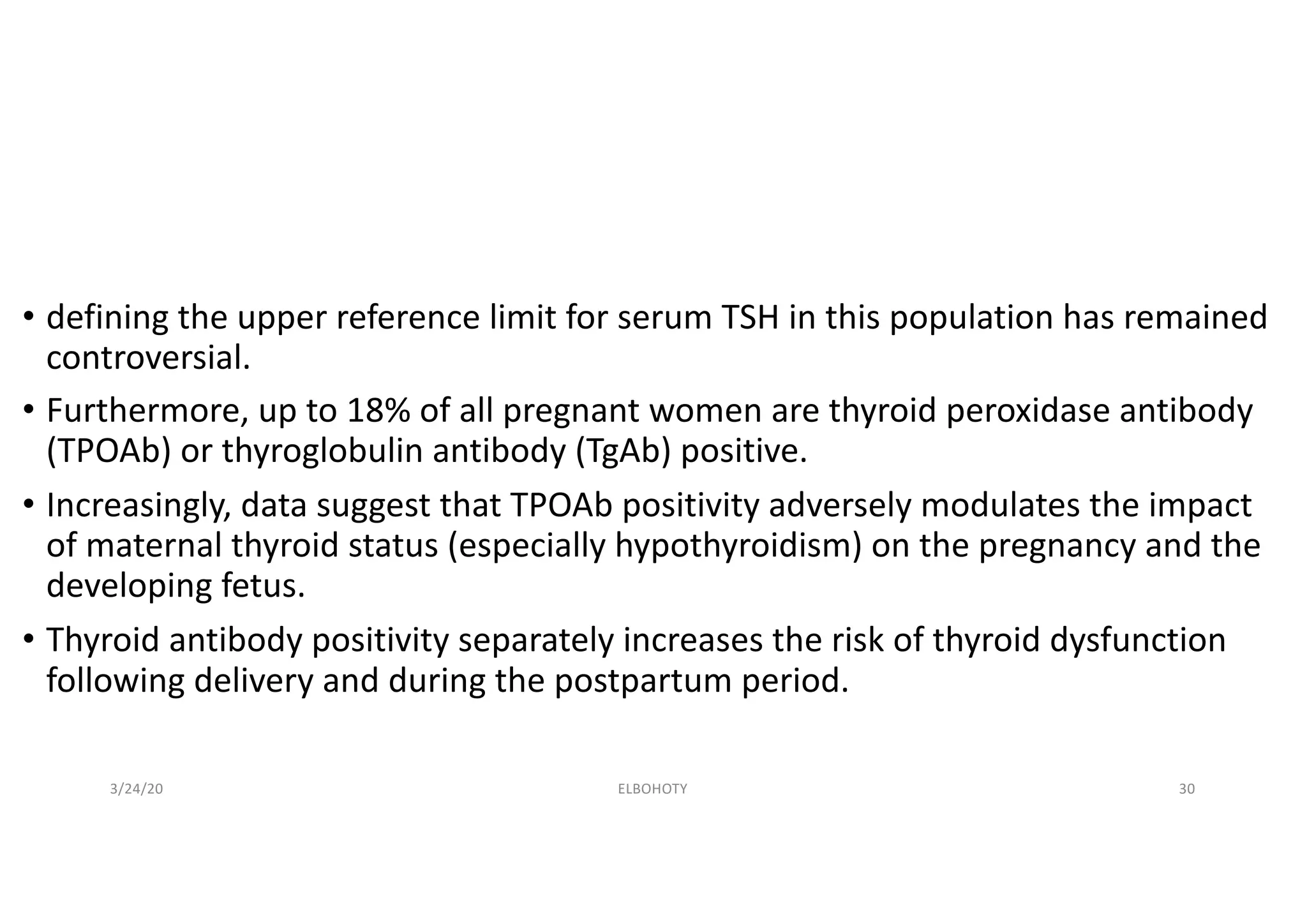 Thyroid disorders in pregnancy | PDF