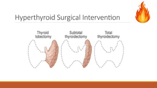 Thyroid Disorders: hyperthyroidism and hypothyroidism | PPTX