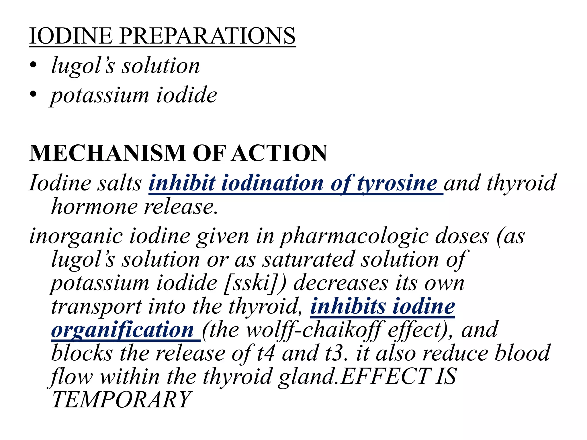 Thyroid drugs and anti thyroid drugs | PPTX