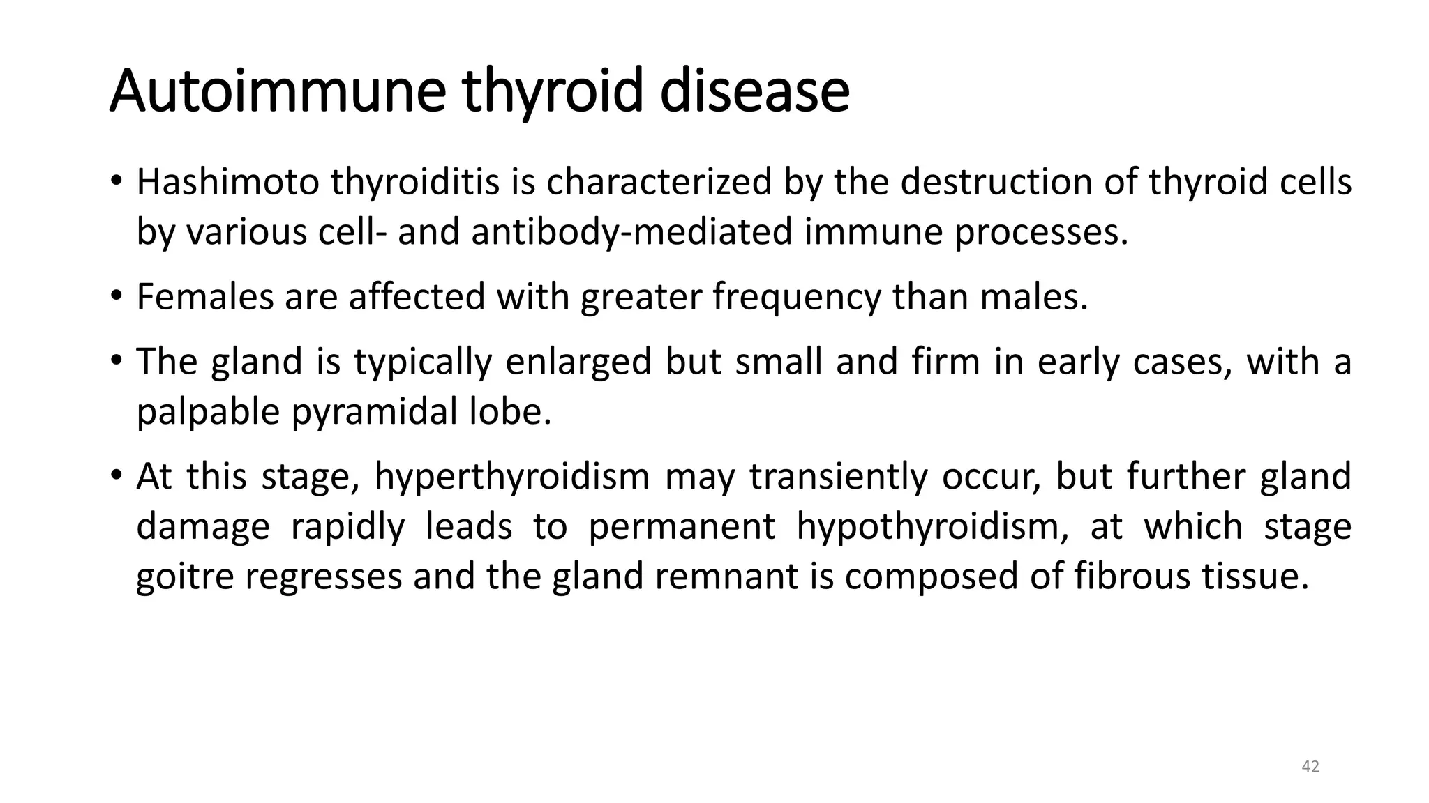 Thyroid dysfunction - hypothyroidism | PPTX | Thyroid Disorders | Endocrine and Metabolic Diseases