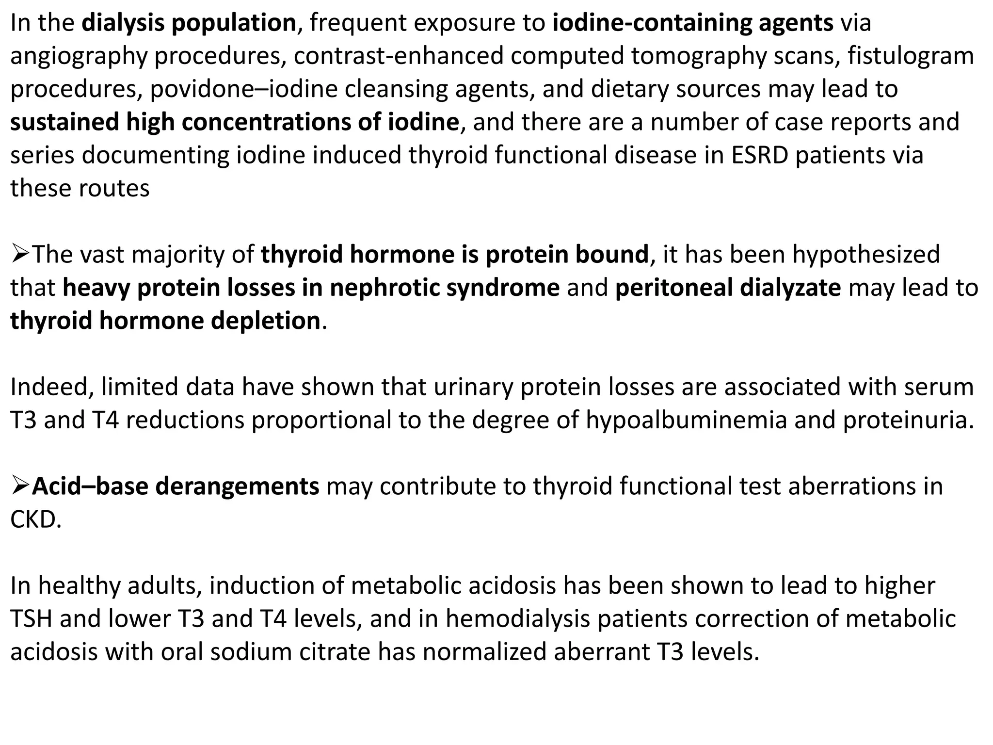 Thyroid dysorder in ckd | PPTX