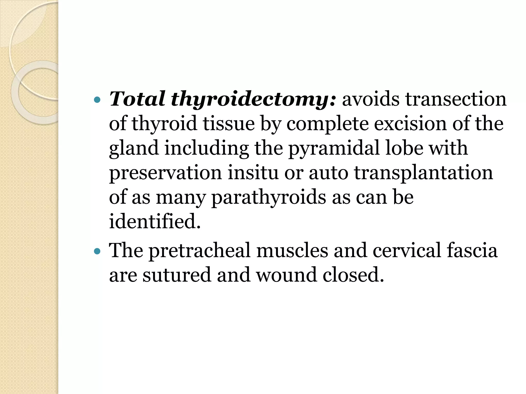 Thyroidectomy | PPTX