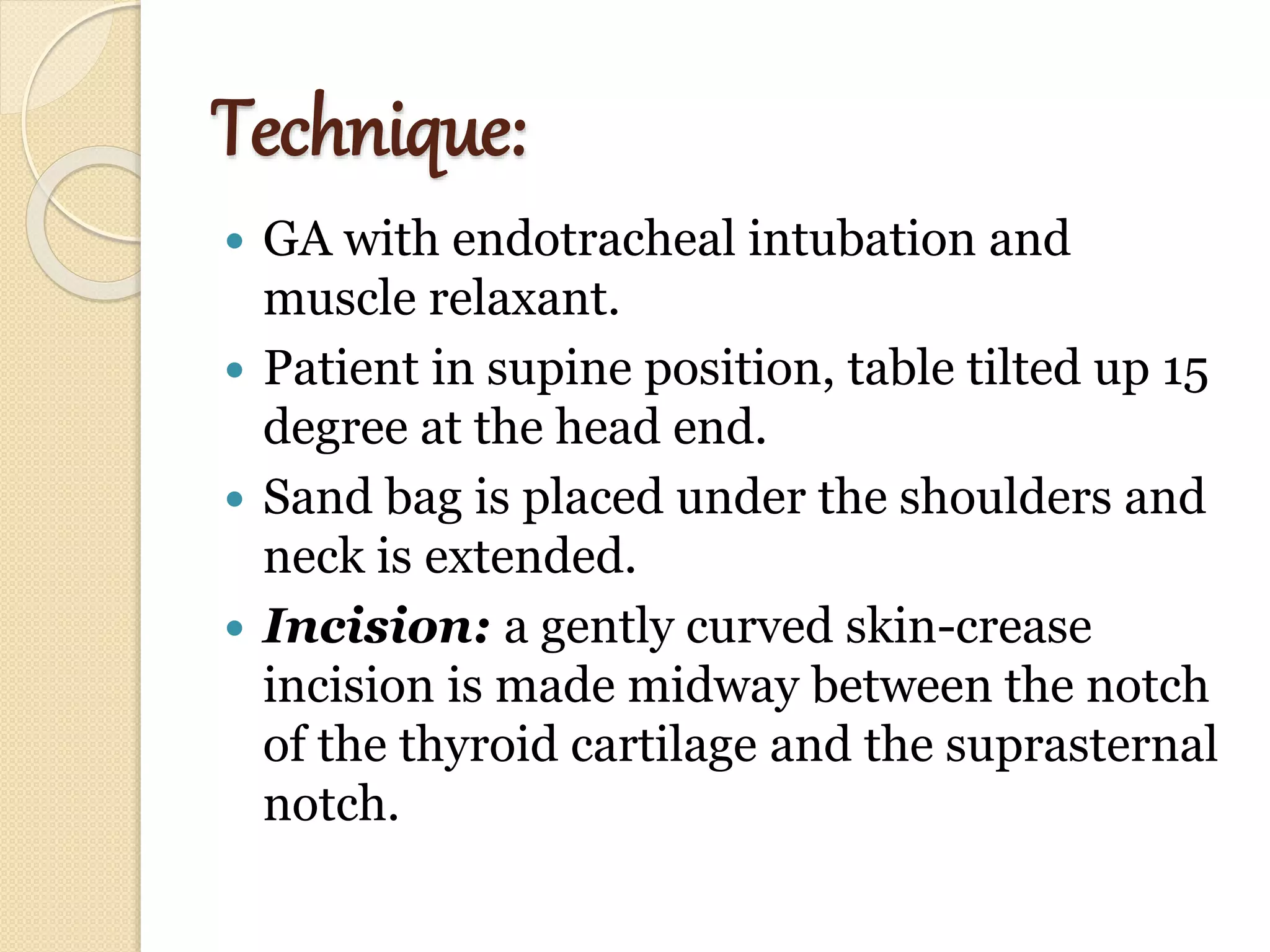 Thyroidectomy | PPTX