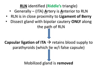 Thyroidectomy | PPTX