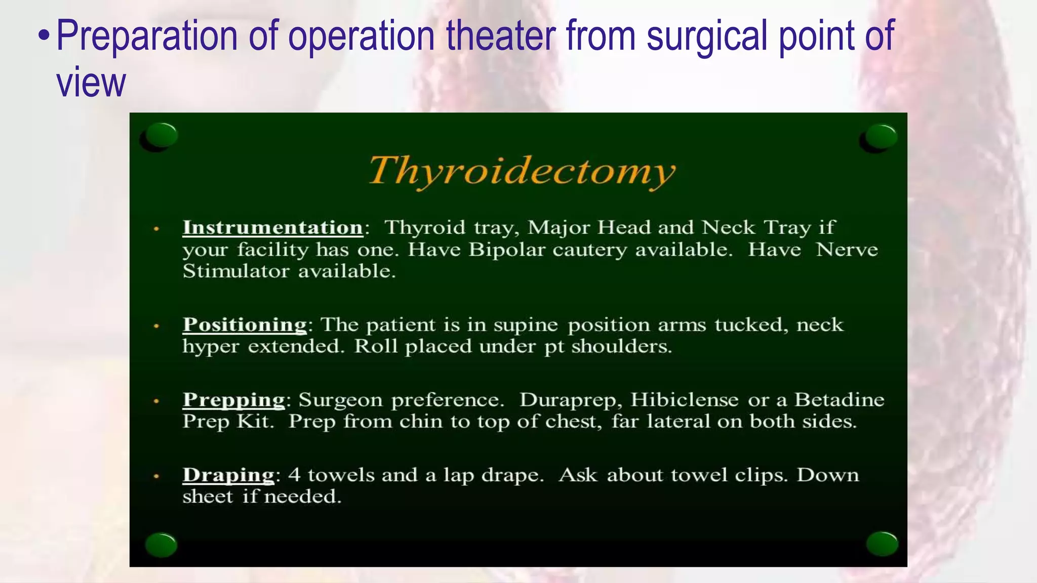 Thyroidectomy | PPTX