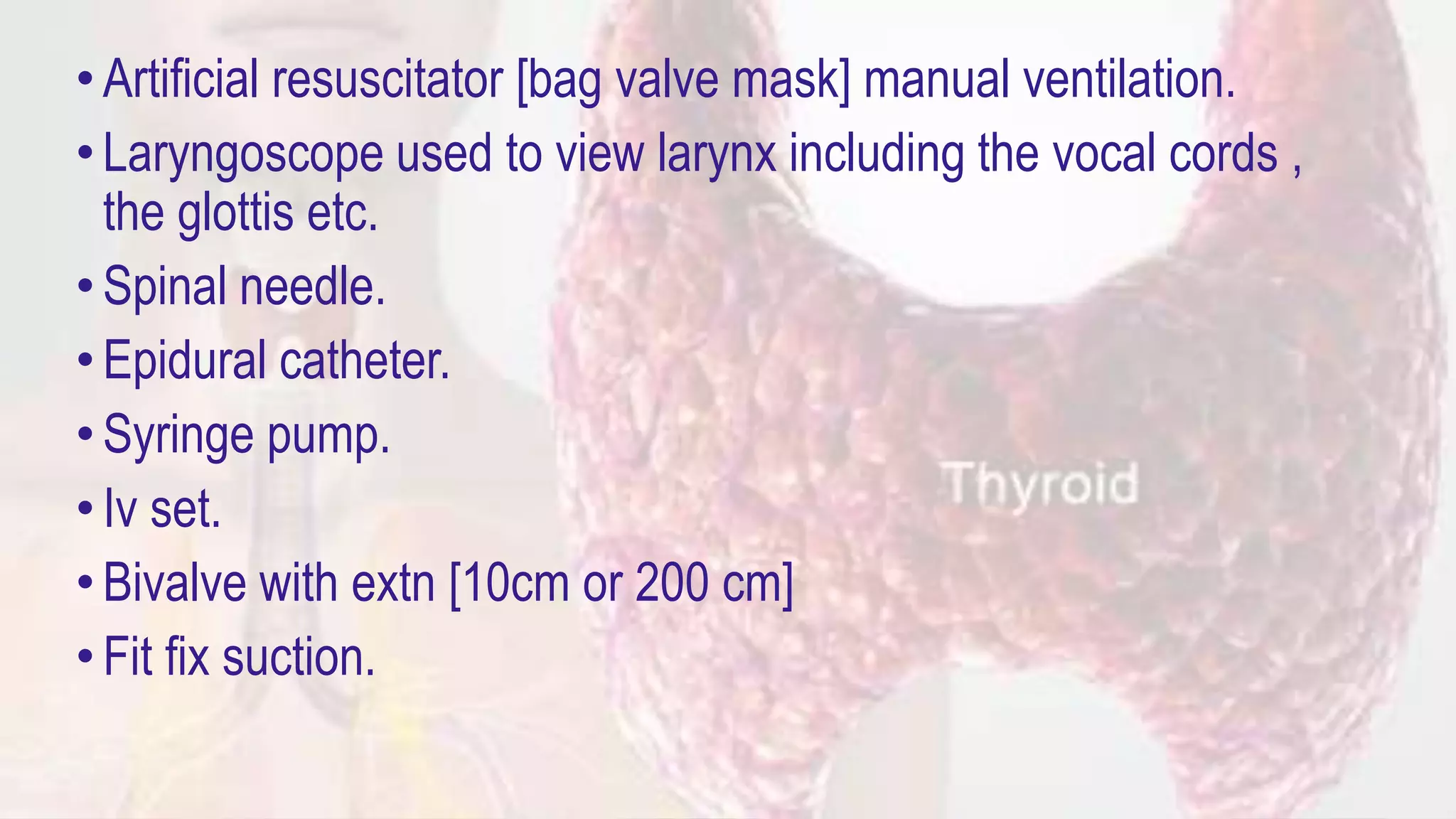 Thyroidectomy | PPTX