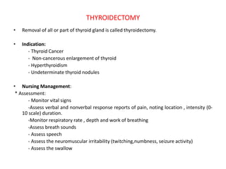 Thyroidectomy | PPTX