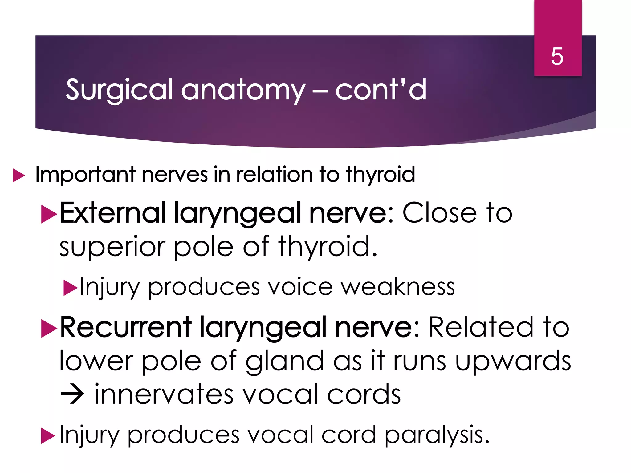 Thyroidectomy nursing care | PDF