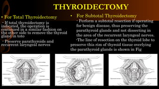 Thyroidectomy- operative surgery | PPTX